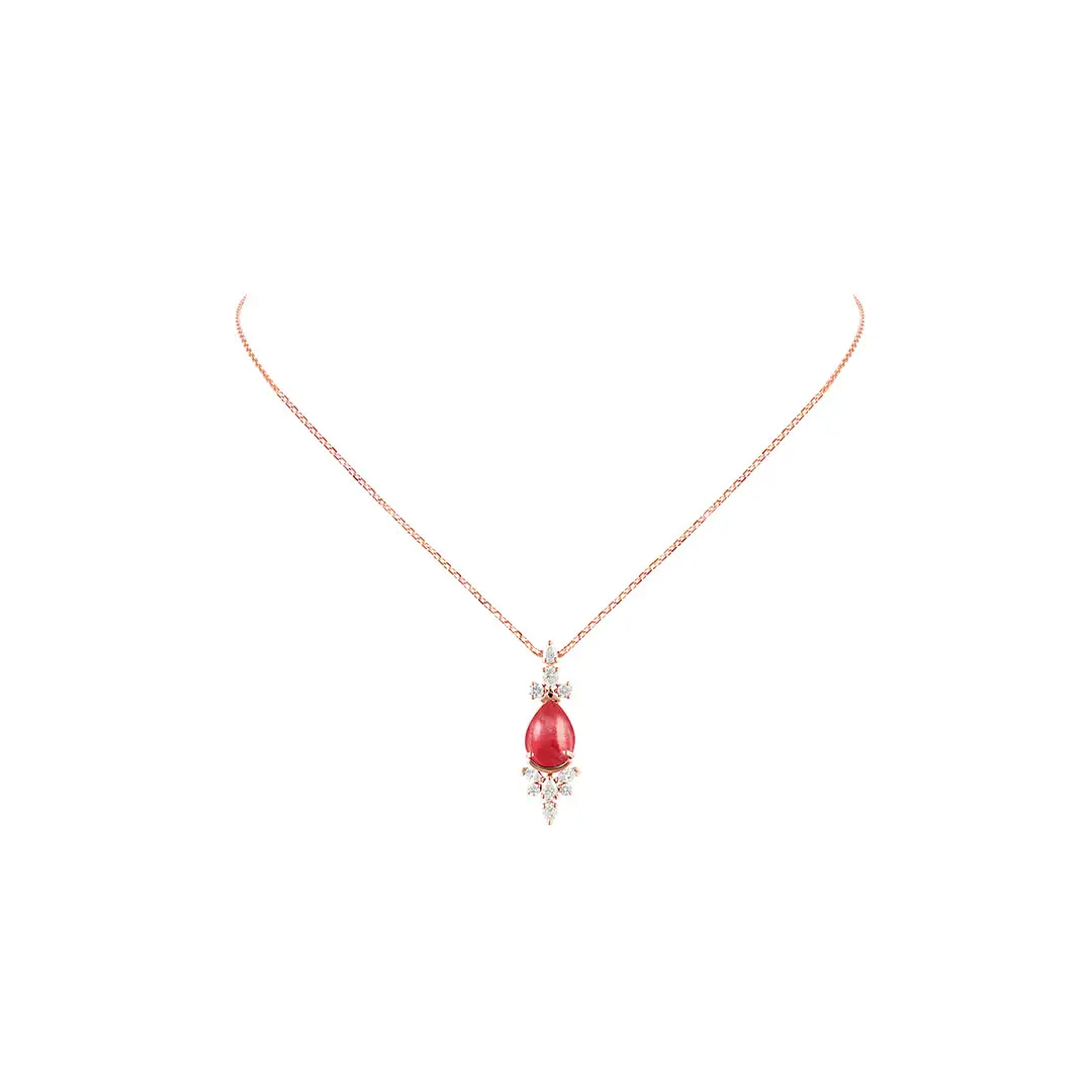 Fancy Drop Love Pendant Dubai UAE - Carla Atala